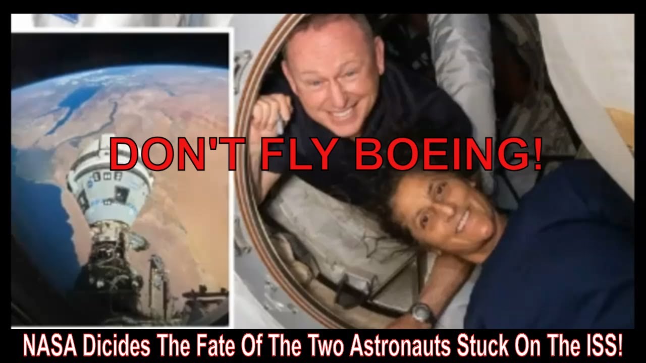 NASA Dicides The Fate Of The Two Astronauts Stuck On The ISS! - YouTube