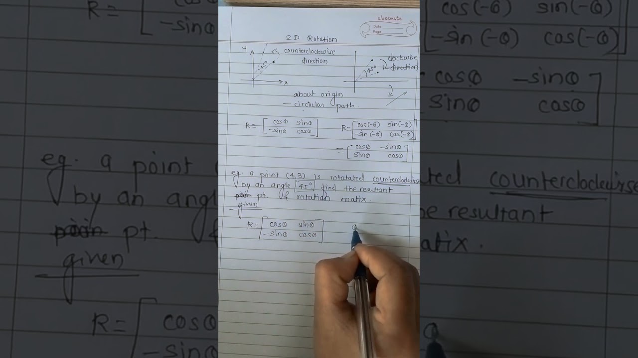 2D Rotation YouTube 2D Rotation YouTube