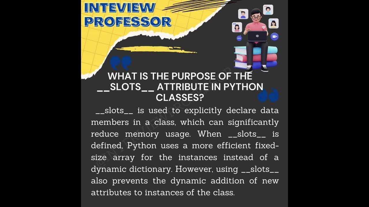 SLOTS Attribute in Python - YouTube