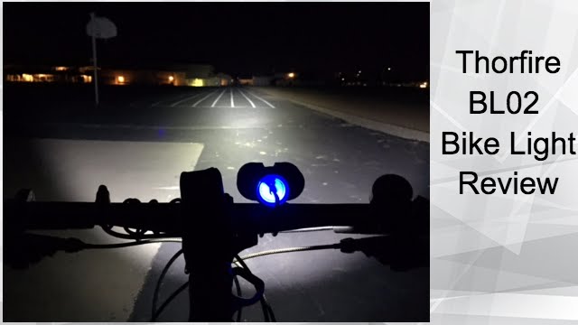 ThorFire BL02 Bike Light Gear Review - YouTube