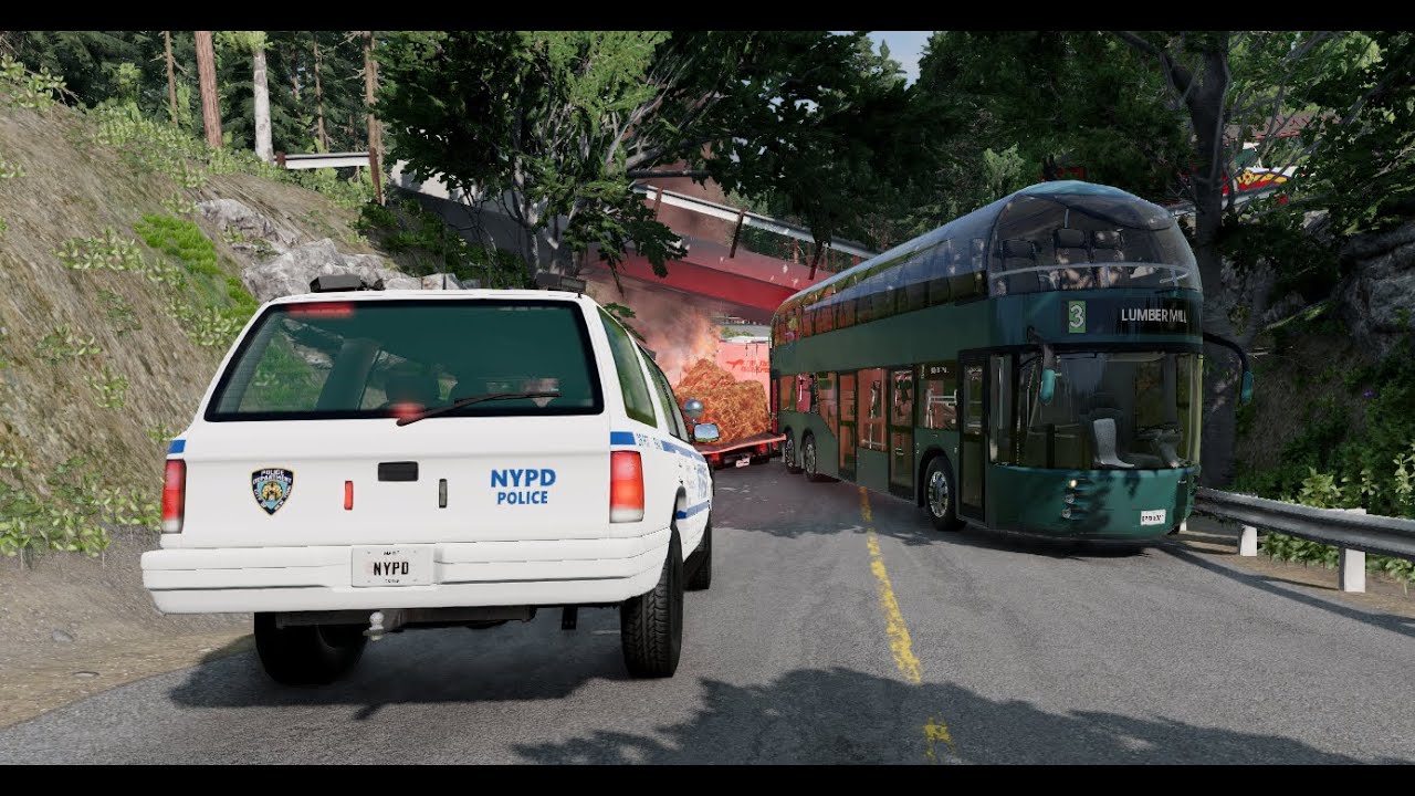 Collapsing Bridge Accidents | BeamNG.drive - YouTube