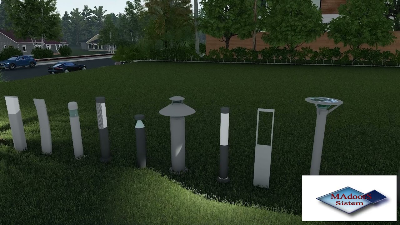 Light Bollard , Lighting Bollard Barrier , Power Led Bollard - YouTube