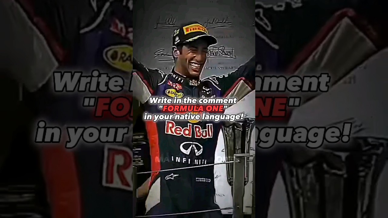 Write in the comment "FORMULA ONE" in your native language! 🥶 | #shorts ...
