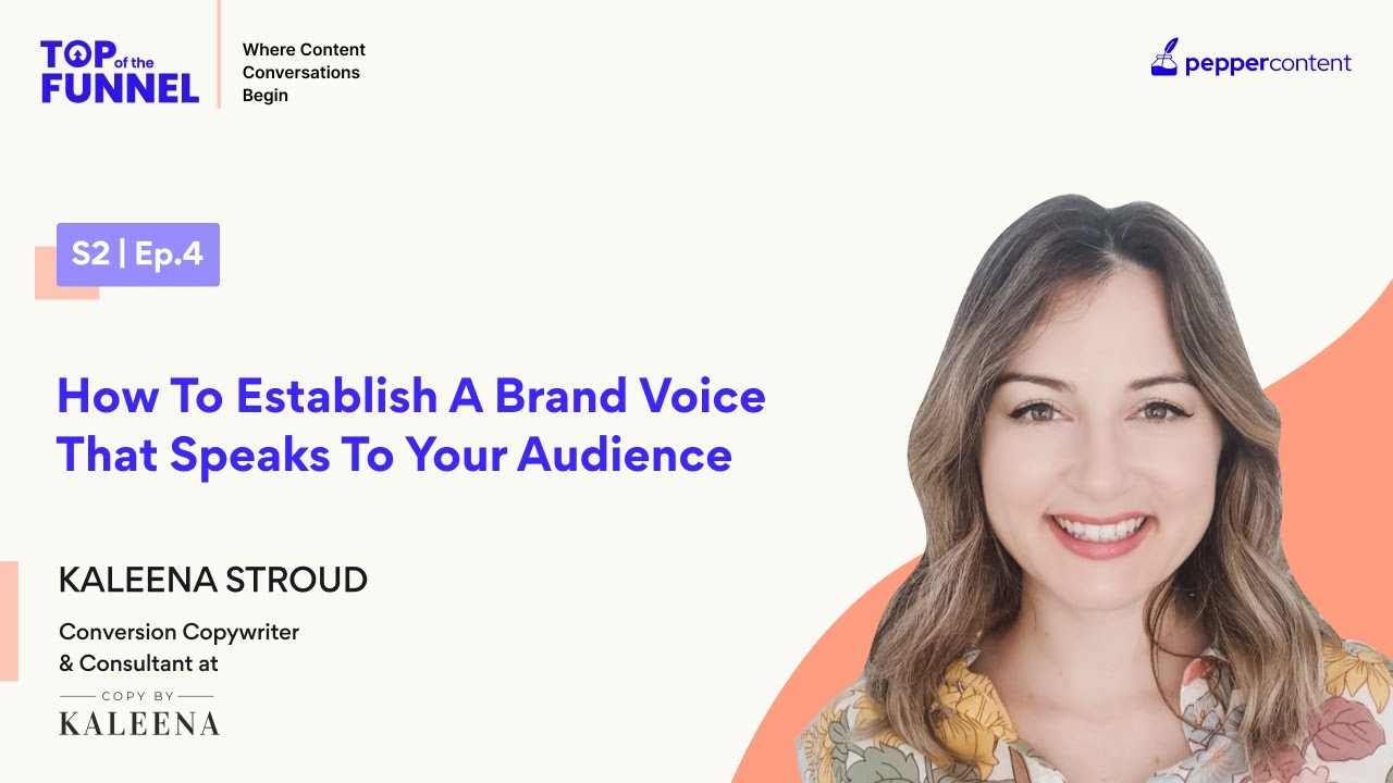 How to establish a brand voice that speaks to your audience | Top of ...