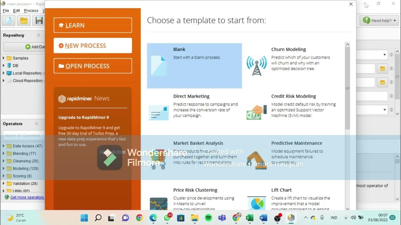 Tutorial Rapidminer_Tugas Data Mining - YouTube