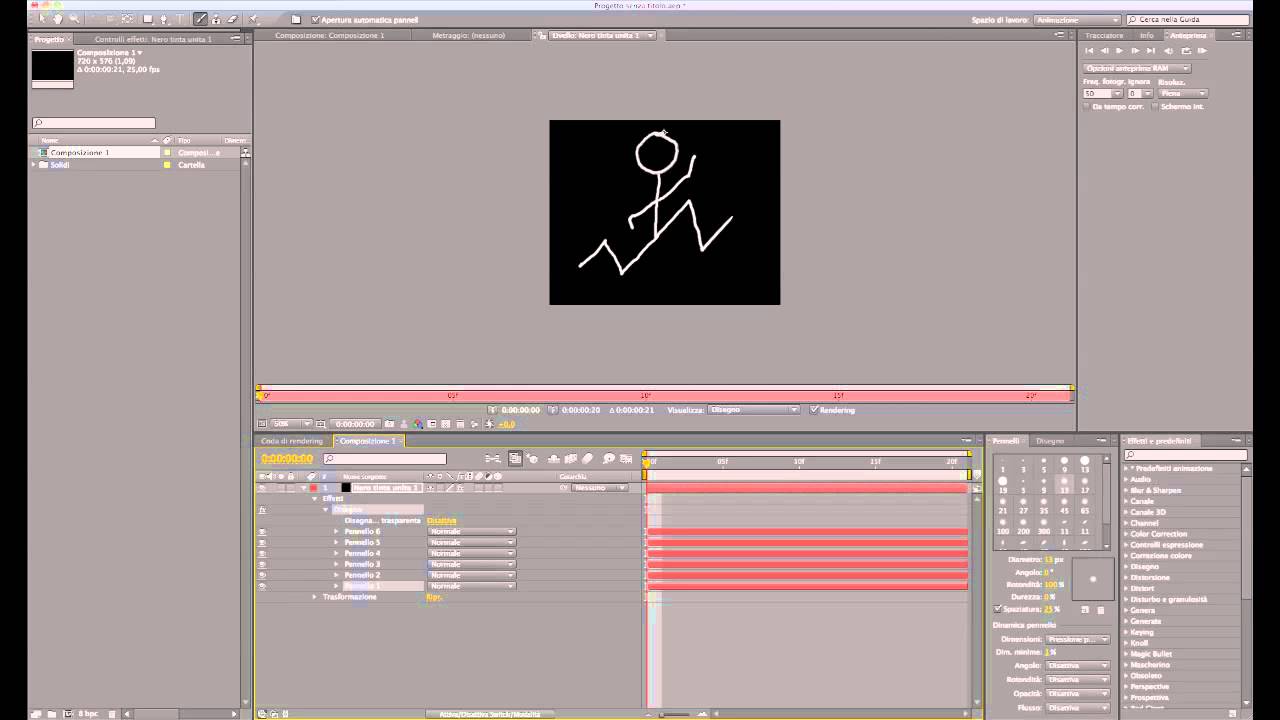 After Effects - Animazione in stile stop motion con il pennello di ...