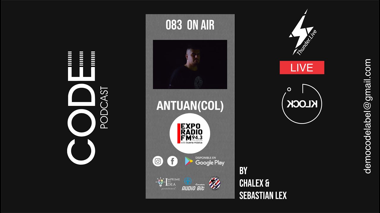 Code Podcast episodio 083 Antuan Col Klock Club - YouTube