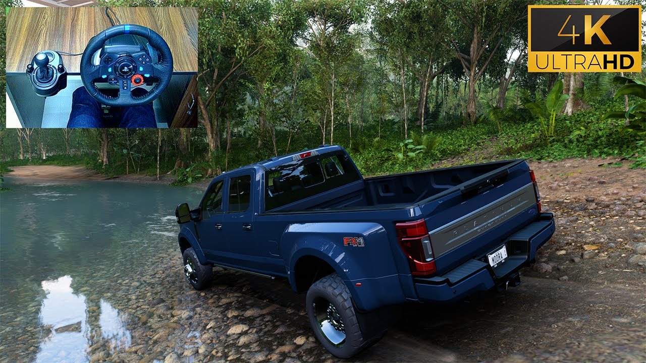 Ford F-450 Super Duty | Forza Horizon 5 | Off-roading | Logitech g29 ...