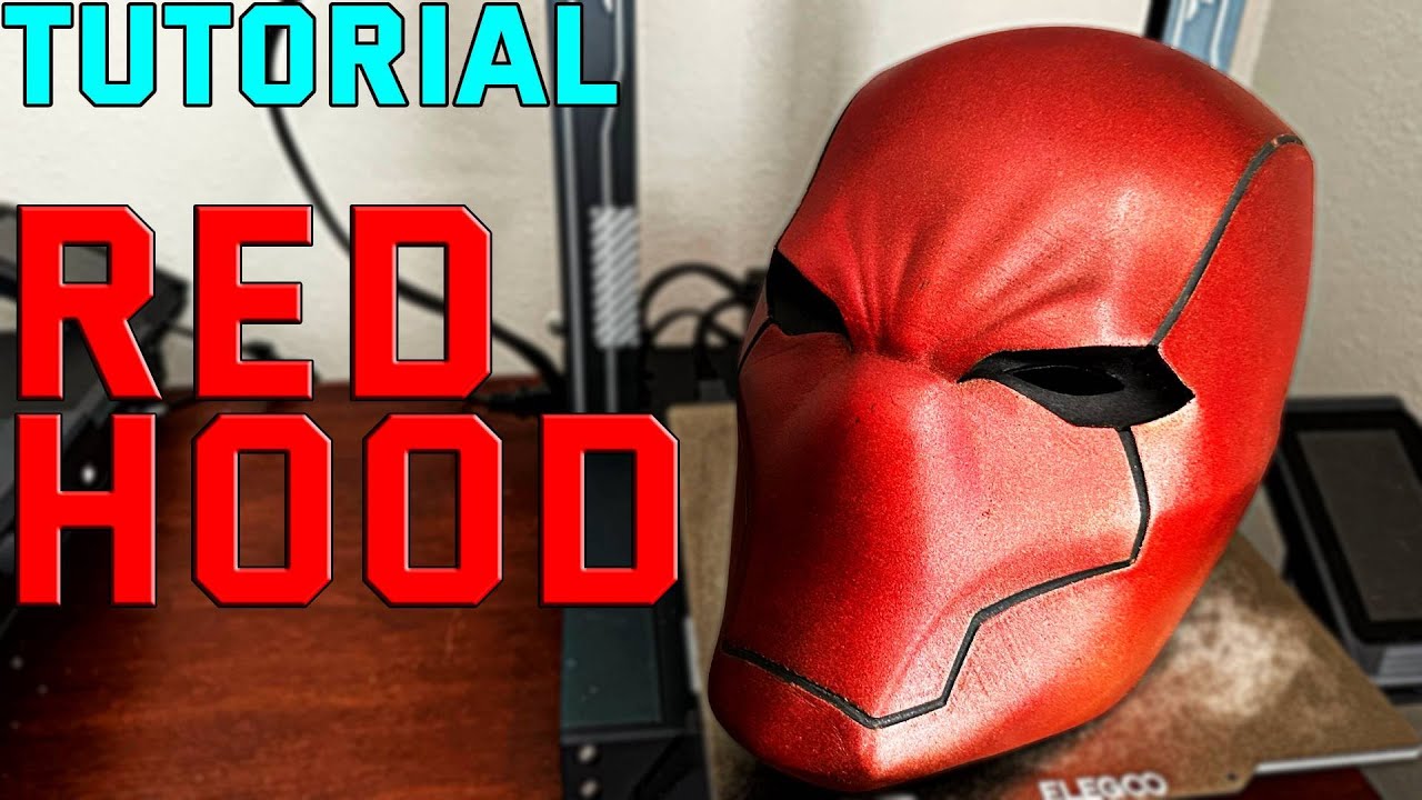 How to build a 3d printed Red Hood tutorial - YouTube