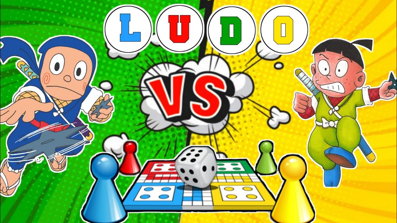 Ninja Hattori vs Amara Cartoon | Ninja Hattori Plays Ludo | Amara Plays ...