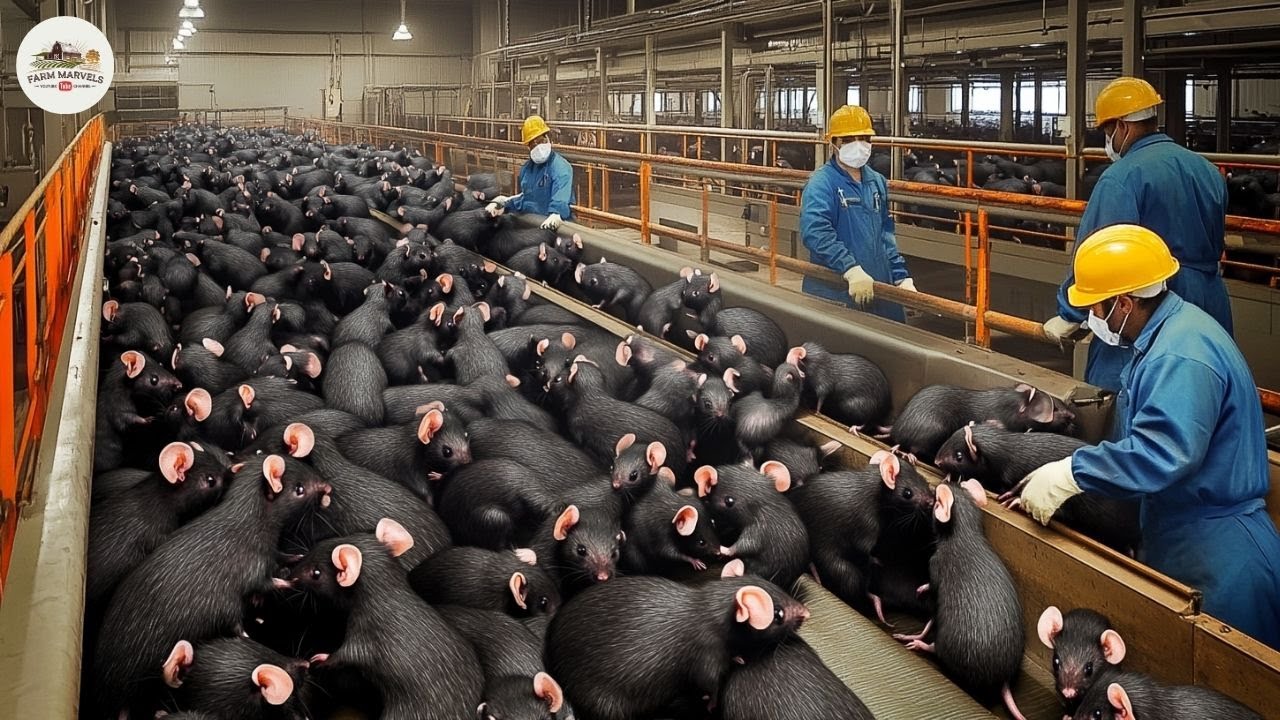 How Are Millions Of Rats Processed In A Factory In The British ...