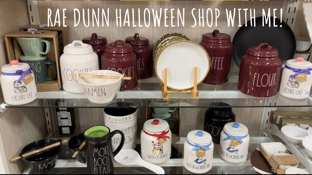 RAE DUNN FALL AND HALLOWEEN SHOP WITH ME! HOMEGOODS DECOR AND ROSS ...