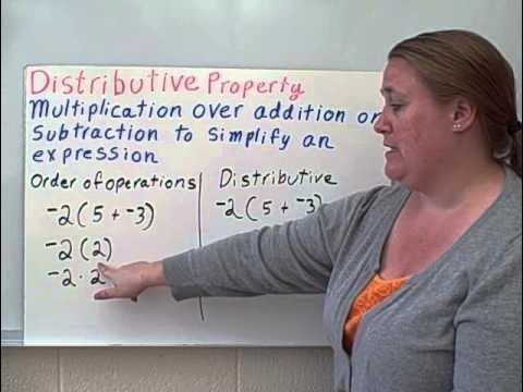 7 - Order of Operations & Distributive Property - YouTube