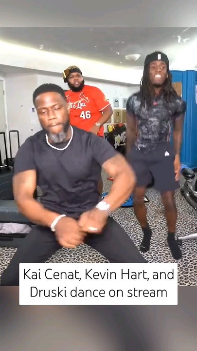 Kai Cenat, Kevin Hart, and Druski dance on stream #kaicenatfunny #kevinhart #twitchclips #funny ...