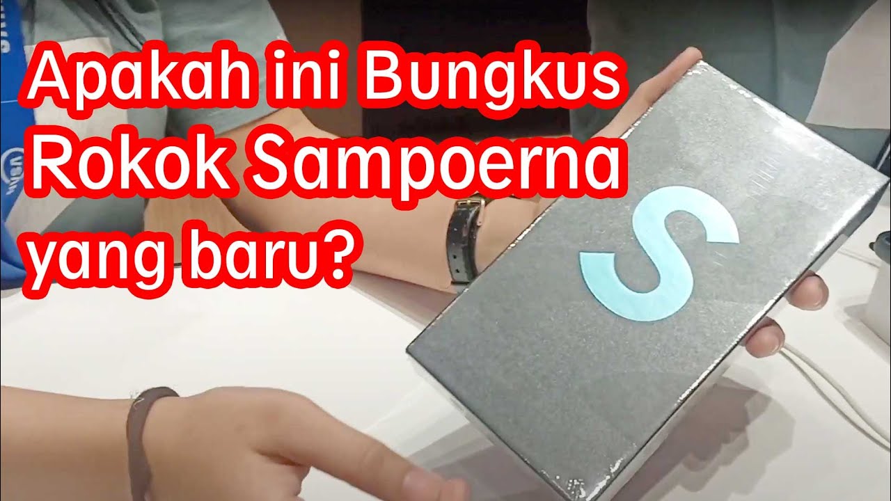 Apakah ini Bungkus Rokok Sampoerna yang baru? - YouTube