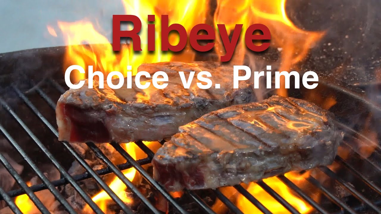 Ribeye, choice vs prime (en Español) - YouTube