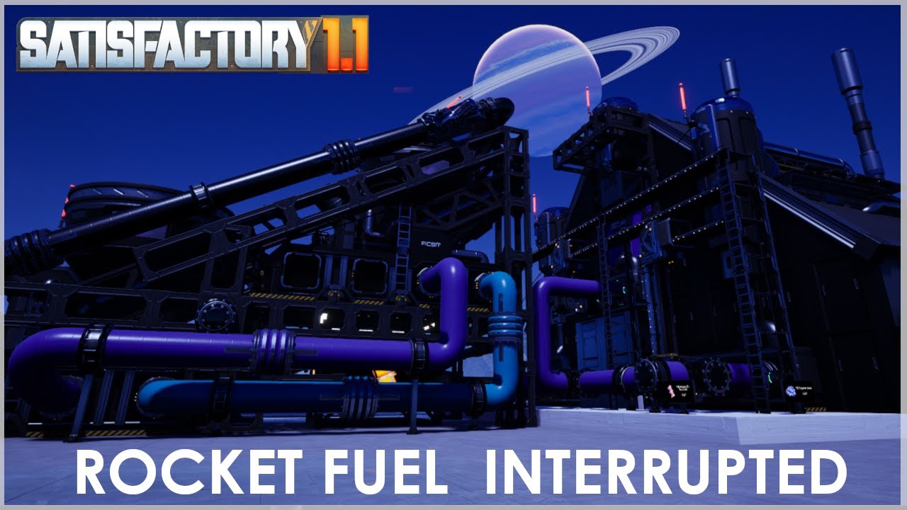 Rocket Fuel Beginnings. Satisfactory 1.1 Let's Play. - YouTube
