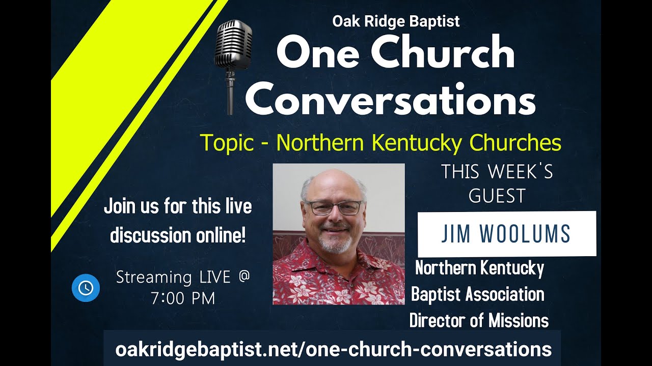 One Church Conversations - Jim Woolums - YouTube