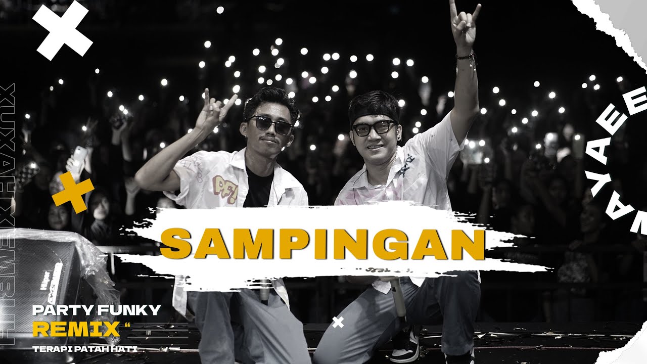 SAMPINGAN - PARTY FUNKY (OFFICIAL LIRIK VIDEO) - YouTube