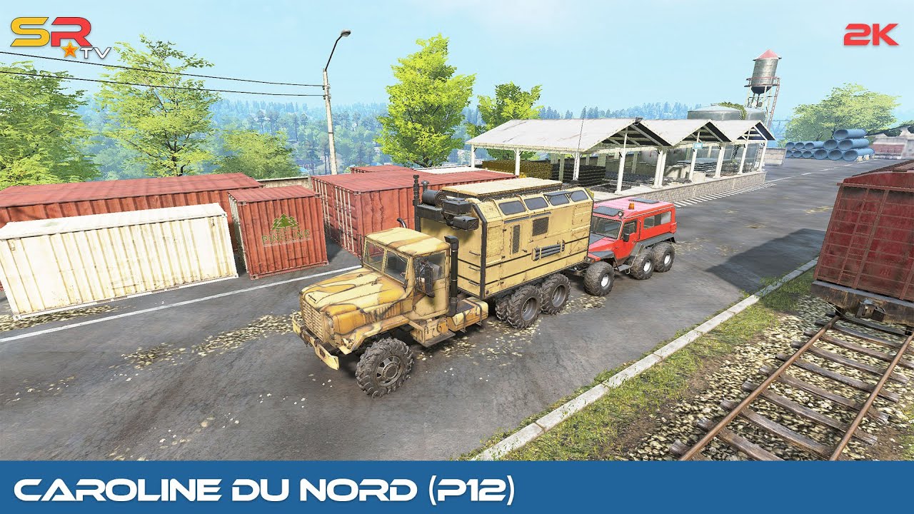 Snow Runner 🚍🚛🚜👀(Caroline du Nord) #41 - Mauvaise Direction (Carte 4 ...
