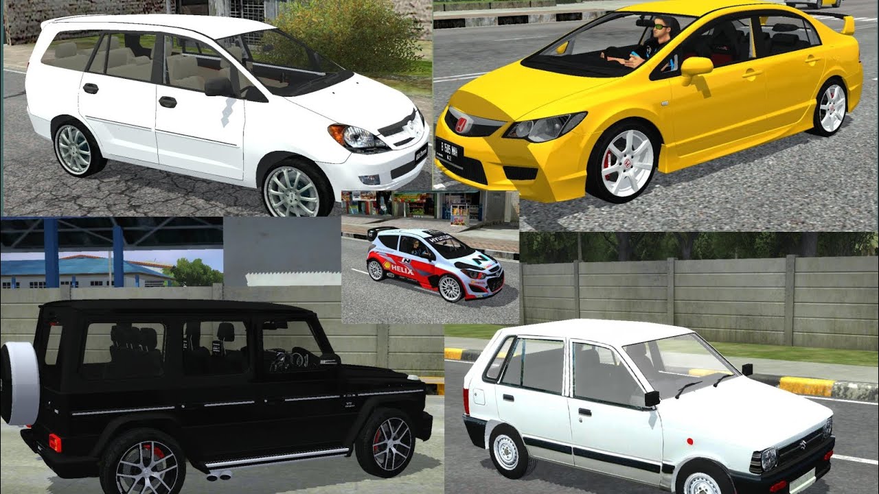 TOP 05 Car Mod For Bus Simulator Indonesia Car Mod For Bussid New Car ...