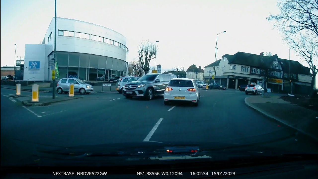 Wrong way round a roundabout madness - YouTube