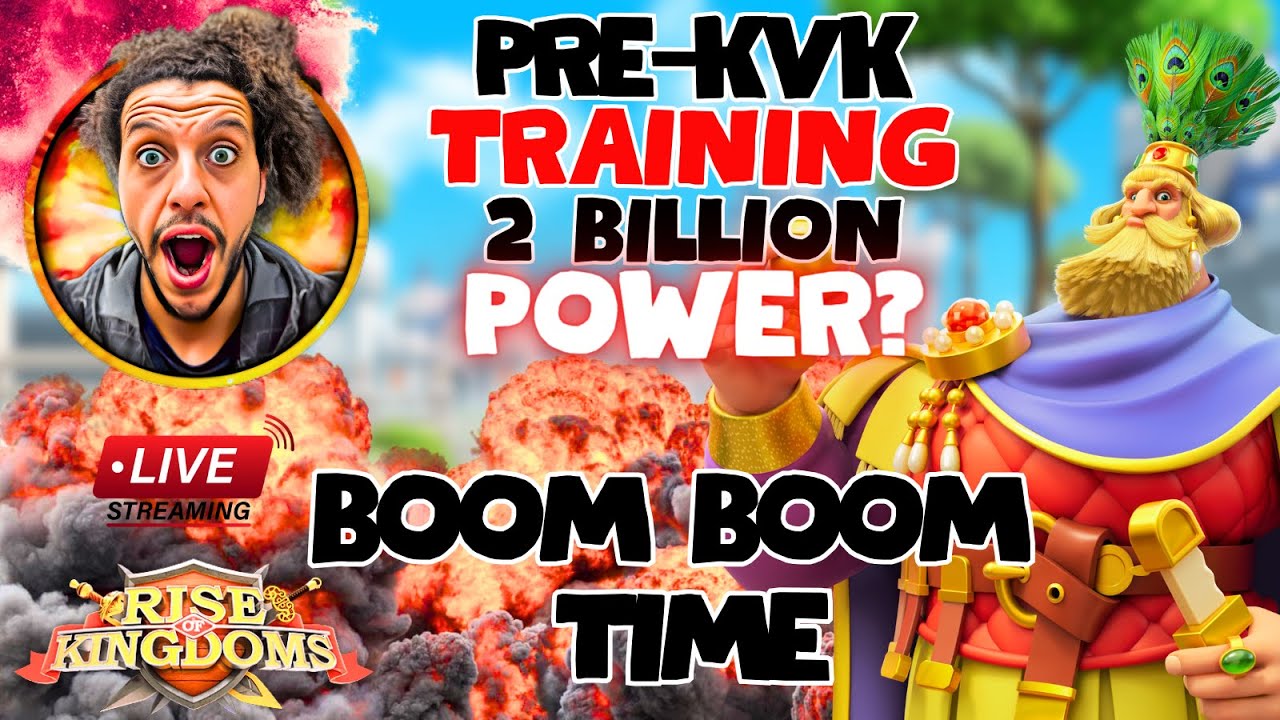 Kingdom 2429 l PRE-KVK l 2 Billion power ? l ROK & CHILL l BOOM BOOM ...