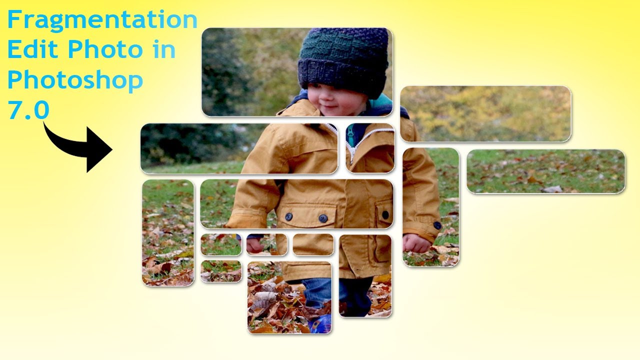 Photoshop Tutorial: Fragmentation Edit Photo in Photoshop - YouTube