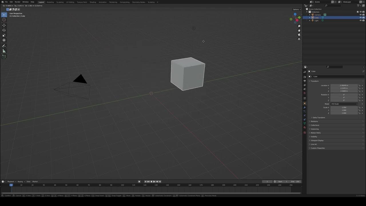 Blender Tutorial for Beginners: How to Create, Move, Rotate, and Scale Objects - YouTube