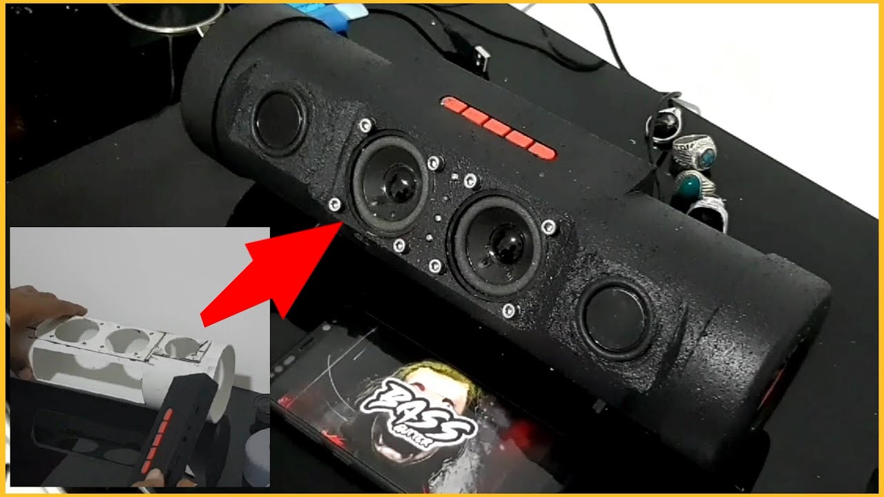 PVC Pipe Boombox - Ex Bluetooth Speaker A2DP Mega Bass - YouTube