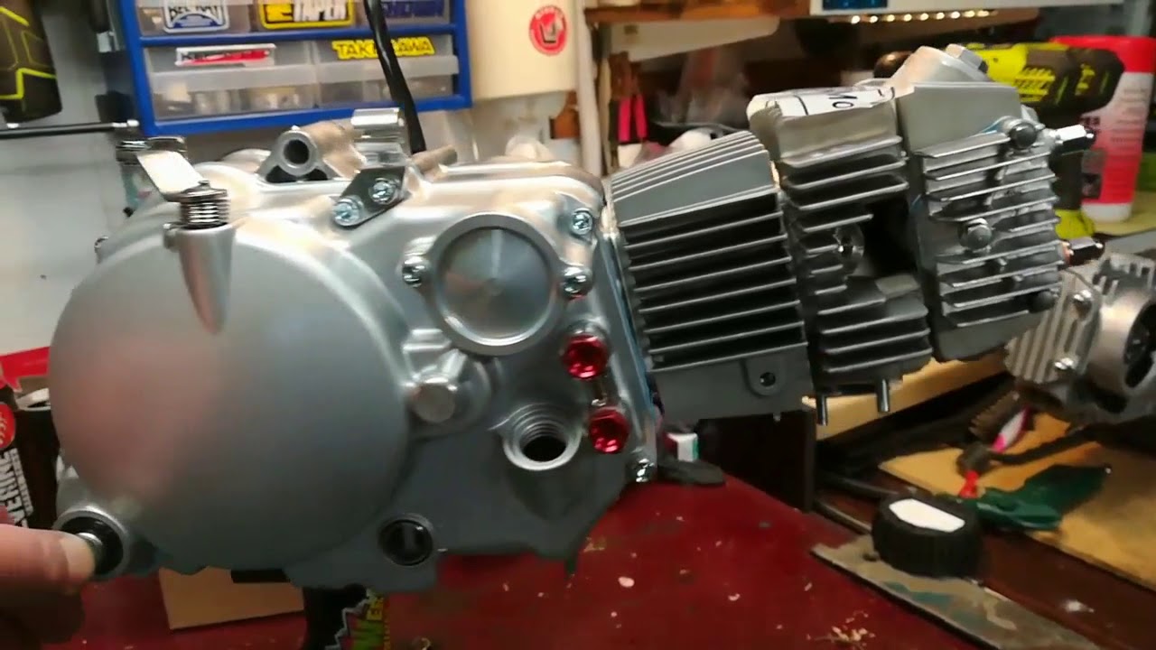 New Kitaco 128cc engine - YouTube