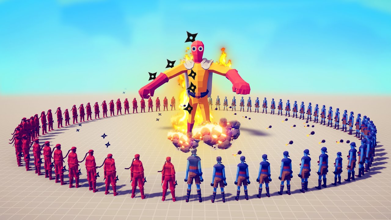 100x NINJA & BOMB THROWER vs EVERY UNIT - Totally Accurate Battle ...