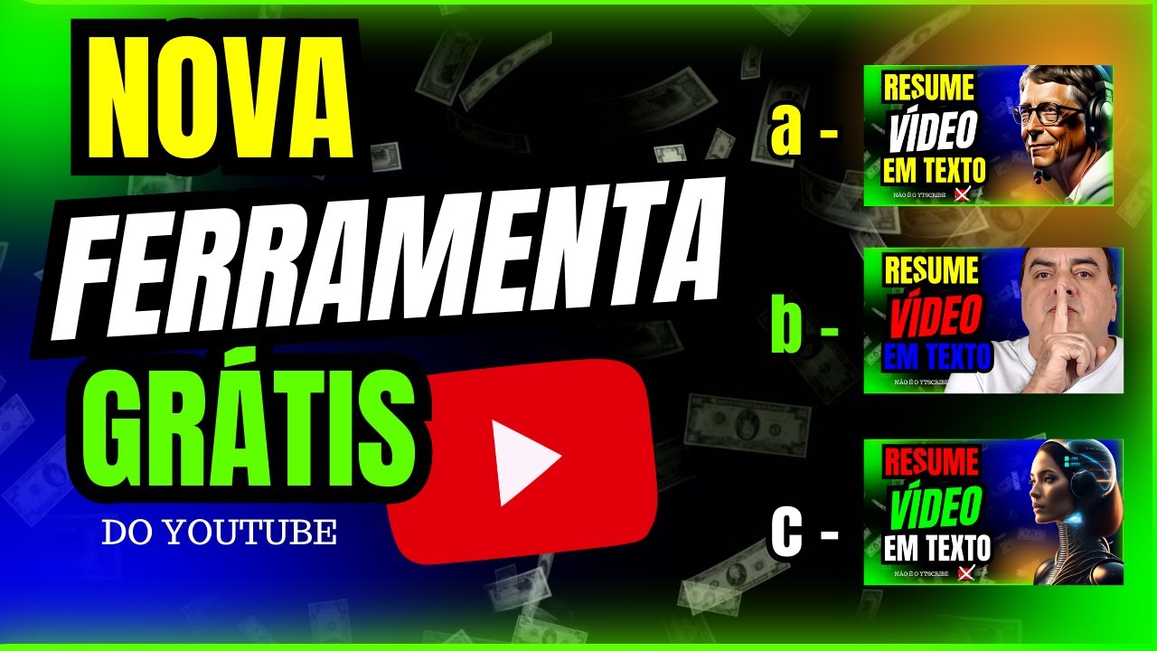 YOUTUBE CRIA FERRAMENTA GRÁTIS PARA ESCOLHER AS MELHORES THUMBNAIL ...