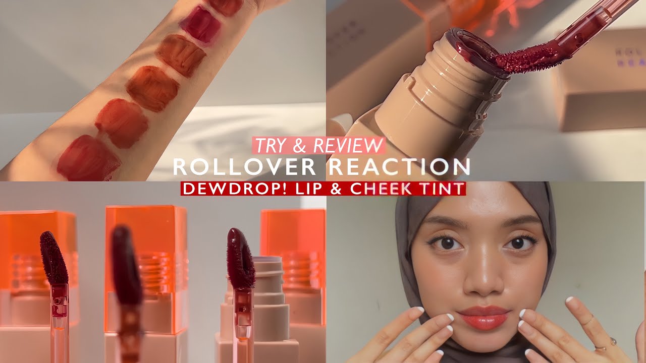 DEWDROP! LIP & CHEEK TINT (all shade) | Best of 2022 - YouTube