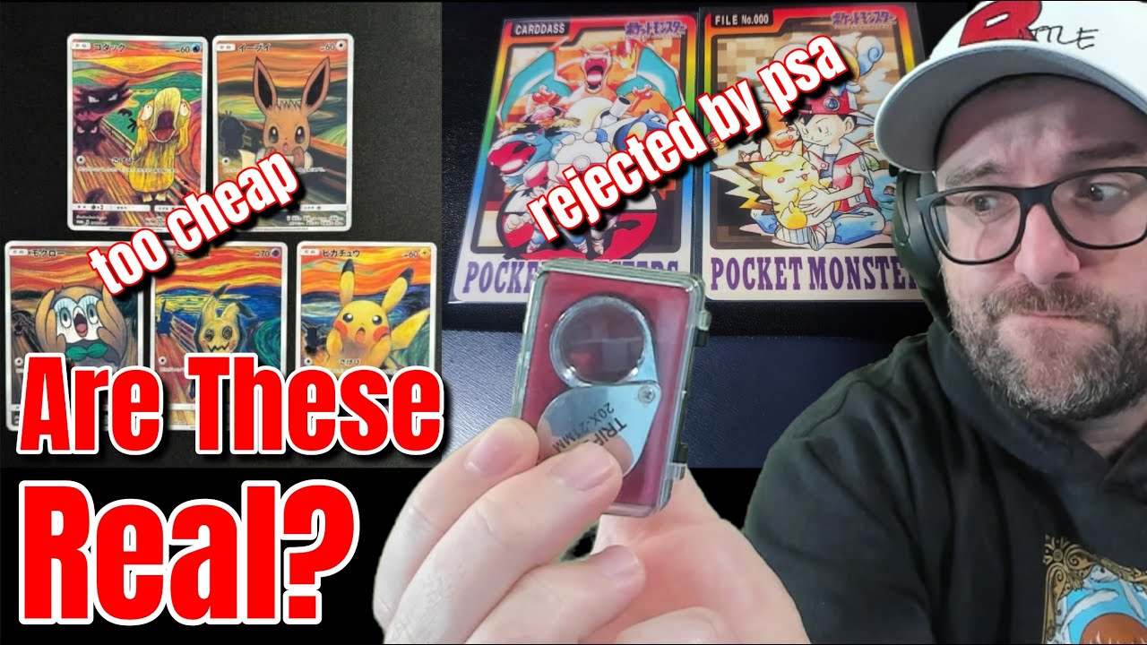 How To Avoid Getting Scammed With Fake Pokemon Cards - YouTube
