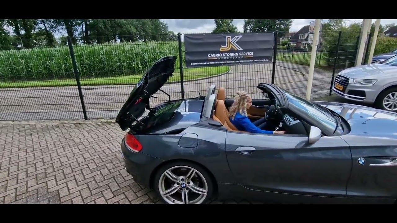 BMW Z4 hardtop repair dak problemen Cabrio storing service nederland ...