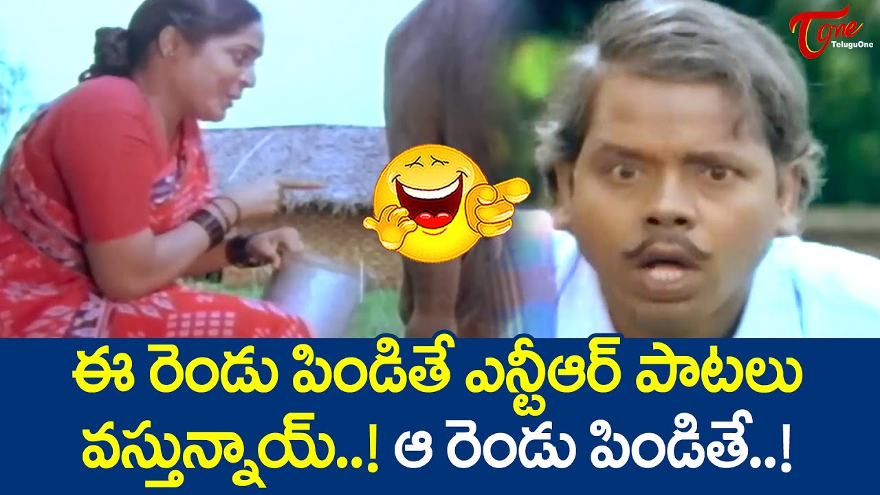 ఈ రెండు పిండితే NTR పాటలువస్తున్నాయ్..! ఆ రెండు పిండితే..! | Suthivelu ...