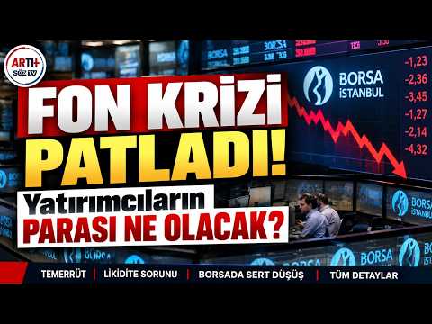 FON KRİZİ PATLADI! Yatırımcıların PARASI NE OLACAK