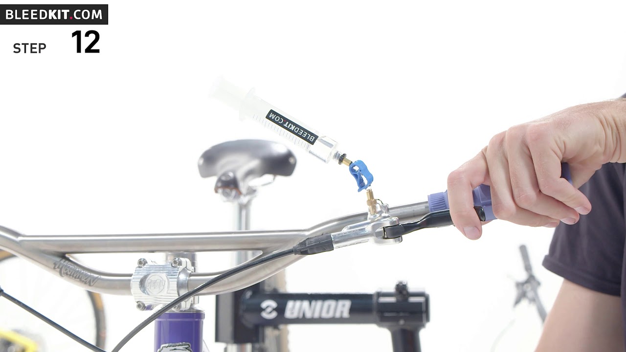 How to Bleed FORMULA CURA Hydraulic Brakes - YouTube