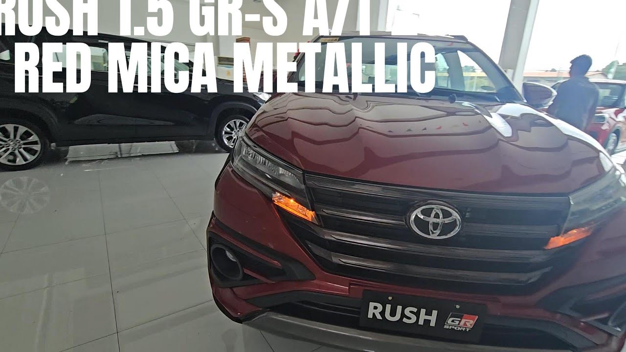 TOYOTA RUSH 1.5 GRS AT DARK RED MICA METALLIC 2026 - YouTube