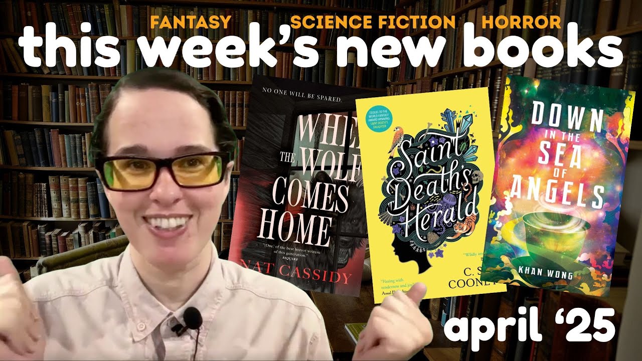 LOCUS MAGAZINE | 04/22/25 New SF Fantasy Horror Books This Week! - YouTube