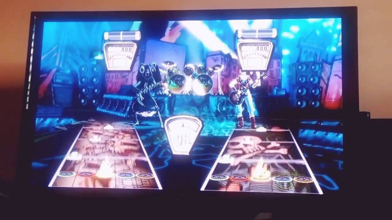 Guitar Hero II - modo multiplayer local. Xbox 360. - YouTube