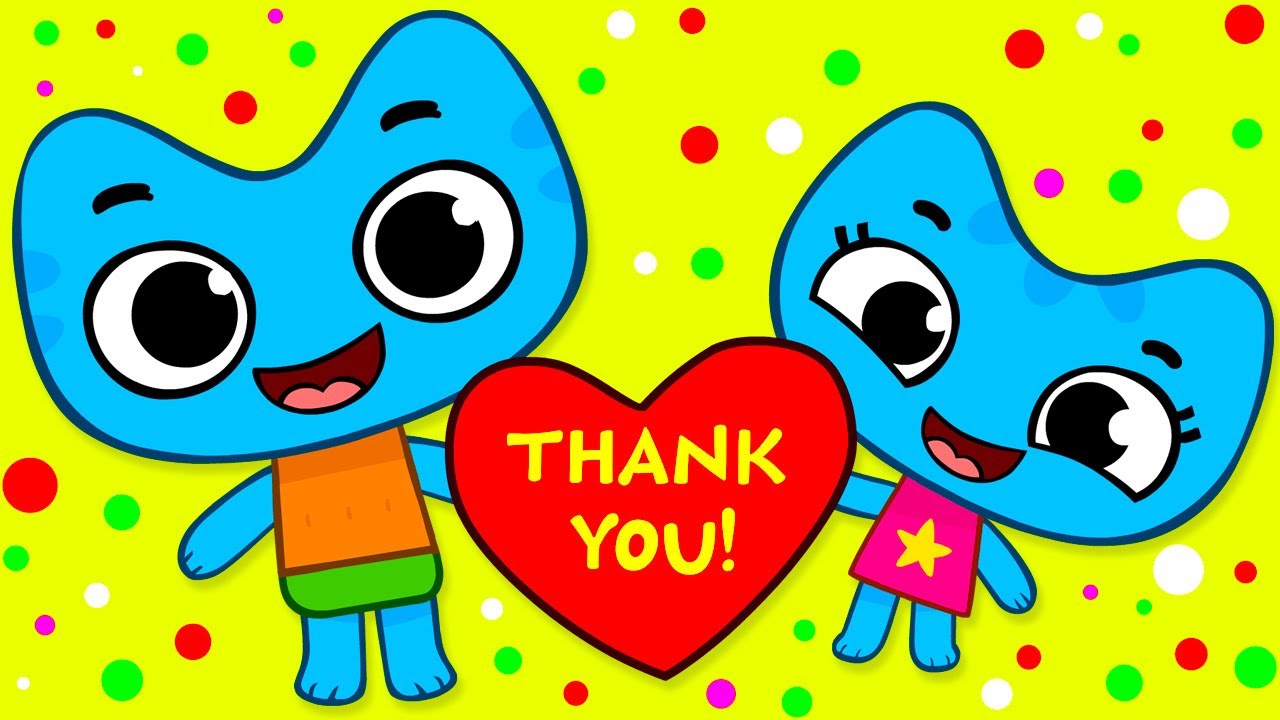 Thank You song | Kit and Kate Nursery Rhymes & Kids Songs - YouTube