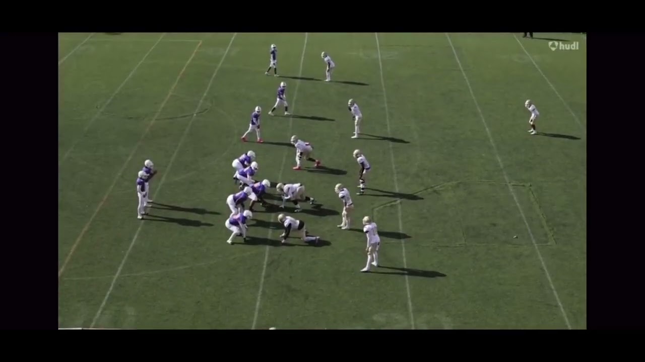 Mateo Schachner middle LB John Jay Highlights - YouTube
