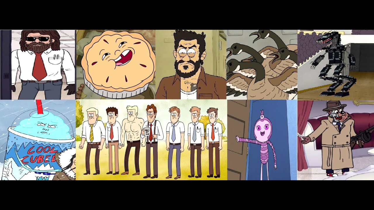 Defeat of My Favorite Regular Show S04 Villians - YouTube