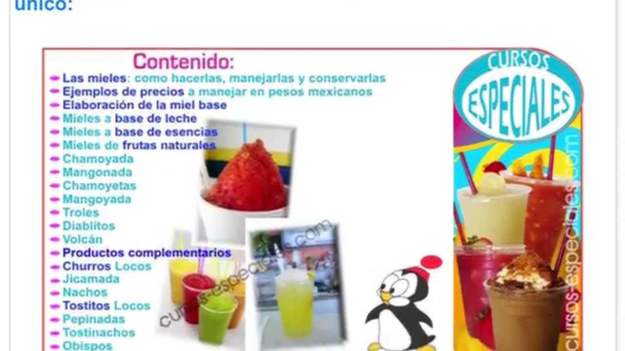 Descarga de Curso para hacer Raspados - YouTube