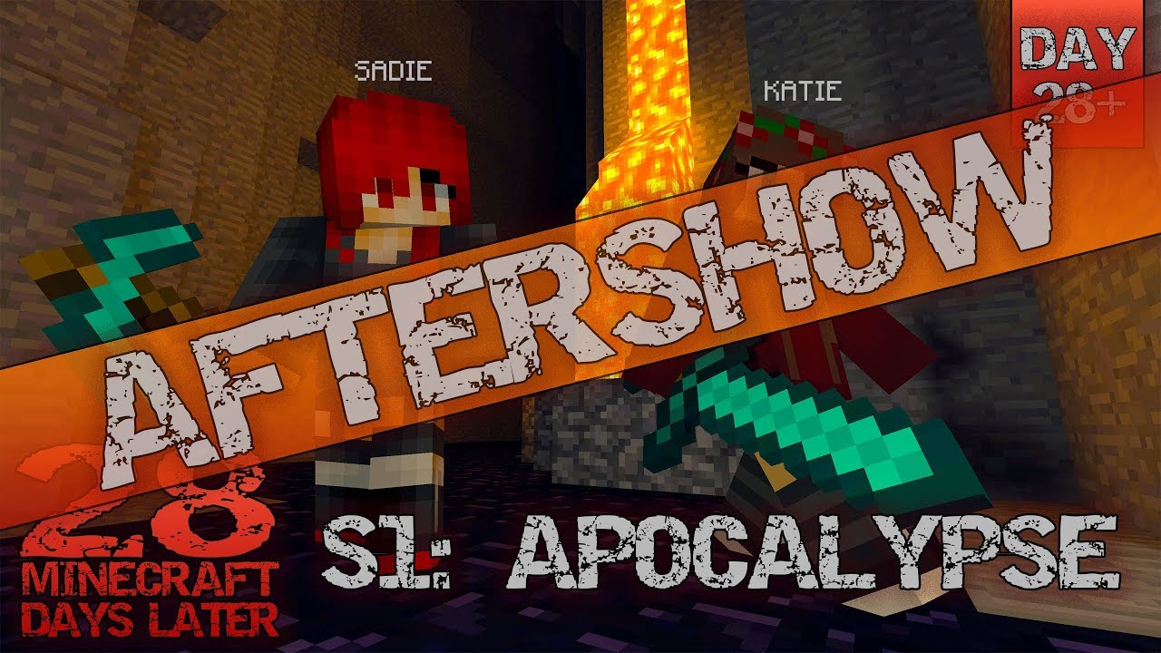 Minecraft Challenge: 28 Minecraft Days Later - Season 1 Aftershow - YouTube