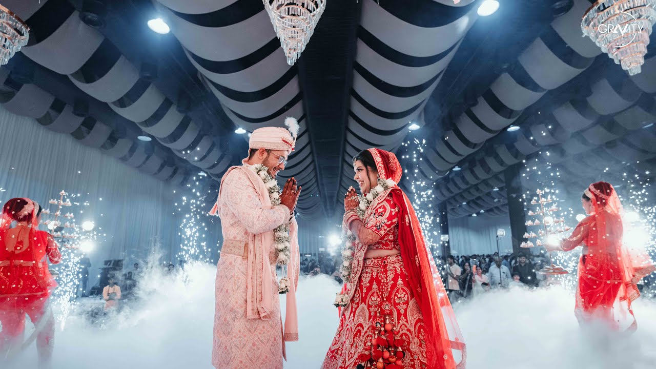 | WEDDING FLIM | VISHAKHA & RAGHAV | CINEMATIC TEASER | GRAVITY ART ...