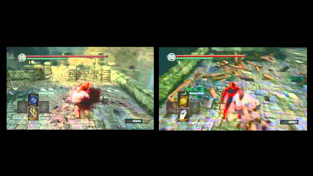 Dark Souls: double backstab animation on both sides [thanks rbfrosty ...