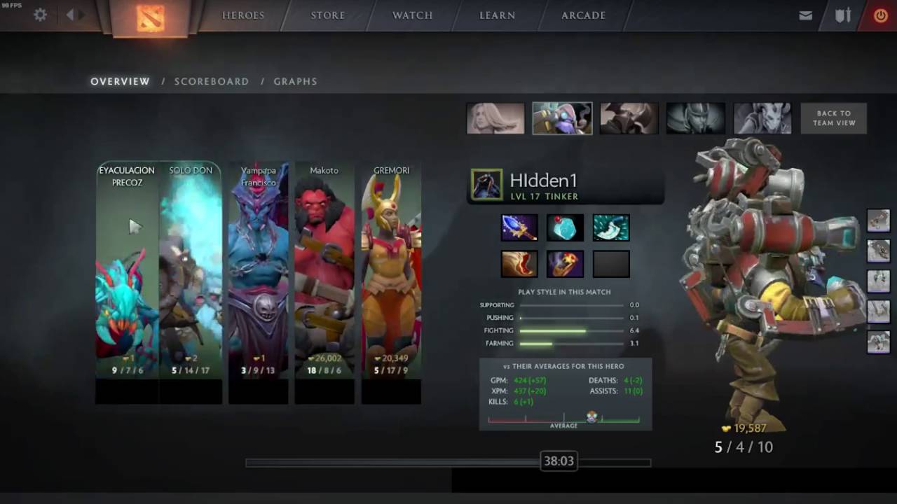 Tinker and Drow Coaching 6.88 - YouTube